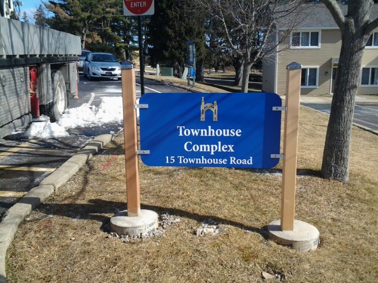 Signs for Apartment Complexes and Housing Communities | Bartush Signs